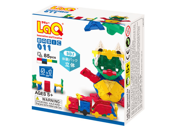 LaQ BASIC 011 3D Kit | PRODUCTS | LaQ