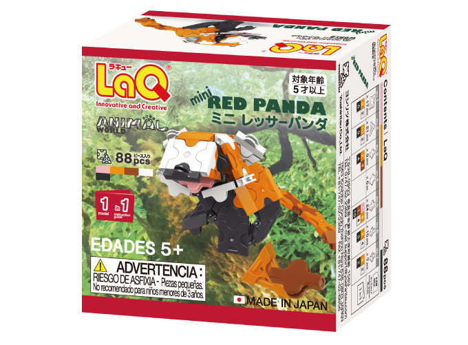 LaQ Animal World MINI RED PANDA | PRODUCTS | LaQ
