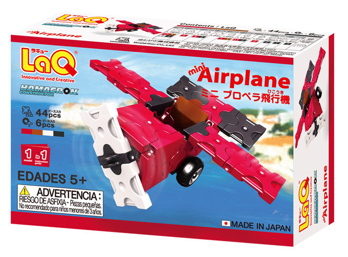 LaQ Hamacron Constructor MINI AIRPLANE | PRODUCTS | LaQ