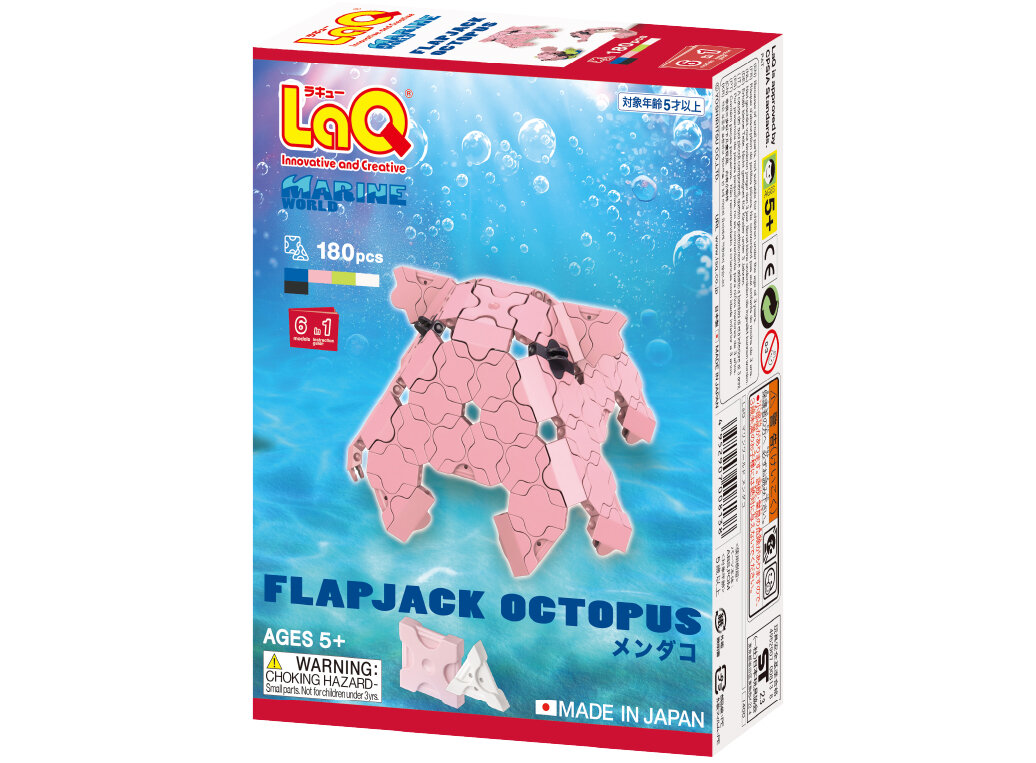 LaQ Marine World FLAPJACK OCTOPUS | PRODUCTS | LaQ