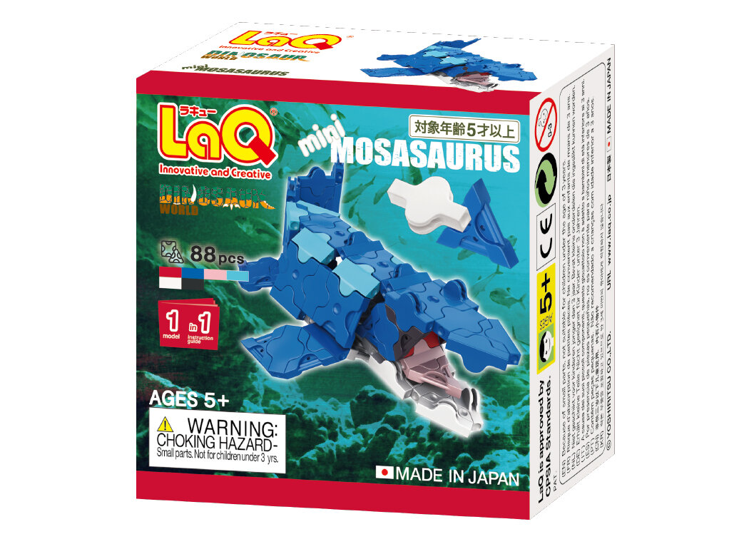 LaQ Dinosaur World MINI MOSASAURUS | PRODUCTS | LaQ