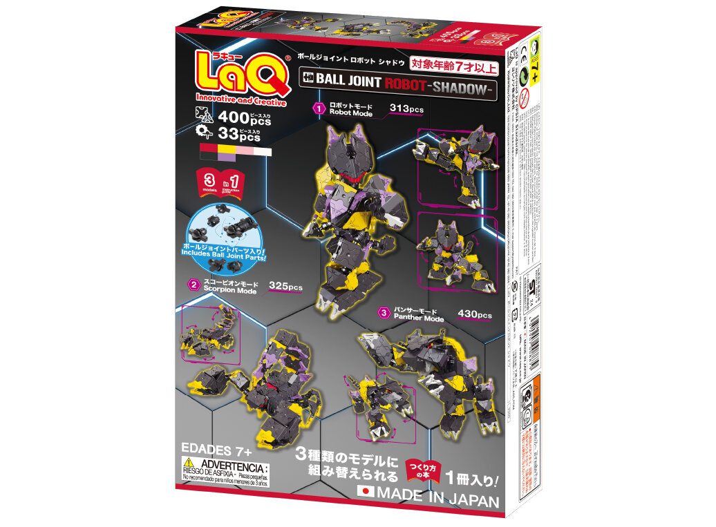 LaQ Ball Joint Robot SHADOW | PRODUCTS | LaQ
